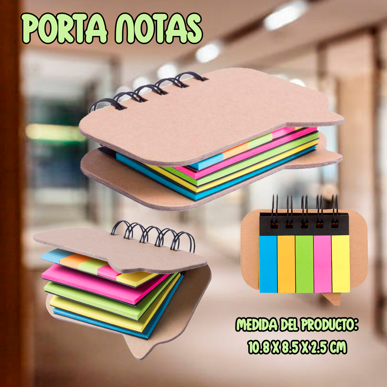 Porta notas ecologicas – IMAGINA DISEÑA REALIZA