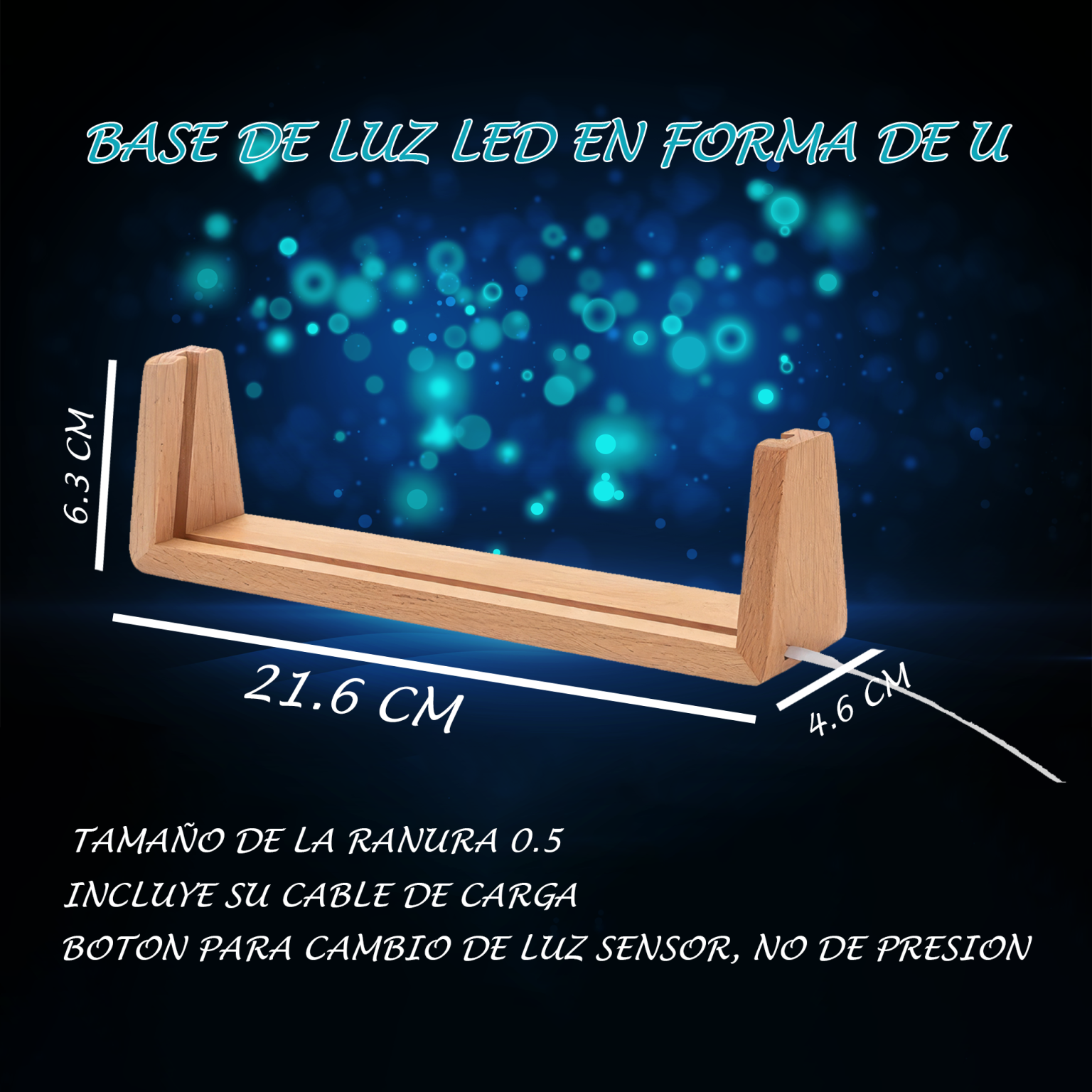 Bases de luz led diferentes diseños - IMAGINA DISEÑA REALIZA