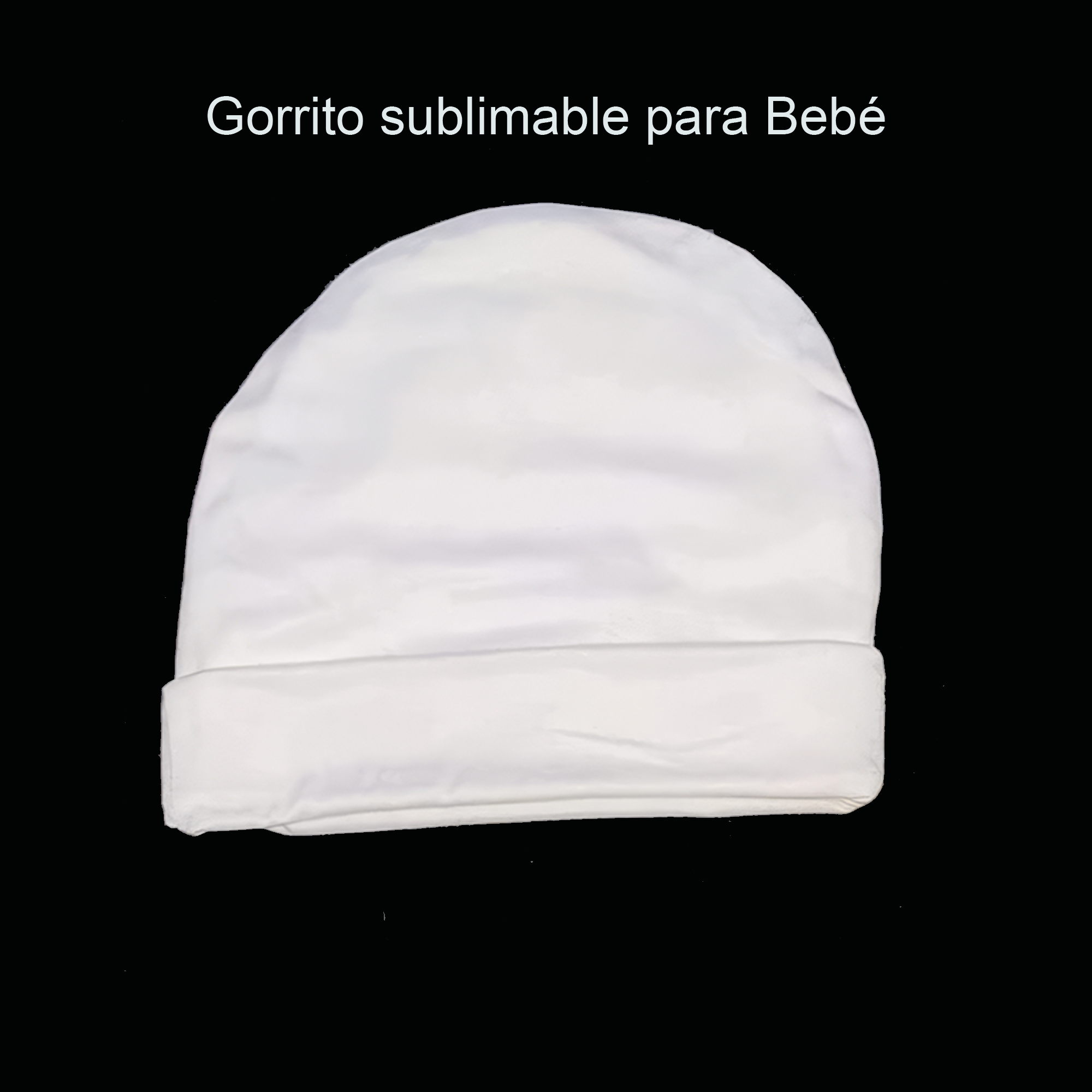 Gorrito sublimable bebe - IMAGINA DISEÑA REALIZA