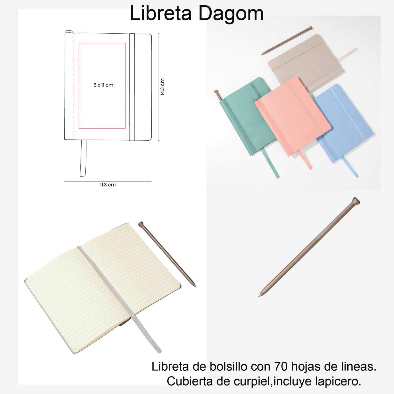 Libreta ecologica Dagom – IMAGINA DISEÑA REALIZA